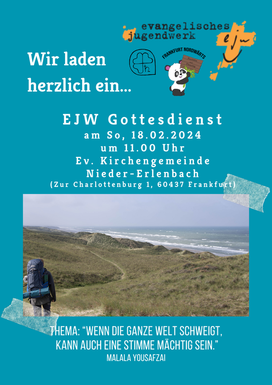 Evangelisches Jugendwerk Hessen e.V.: Einladung zum EJW Gottesdienst in ...