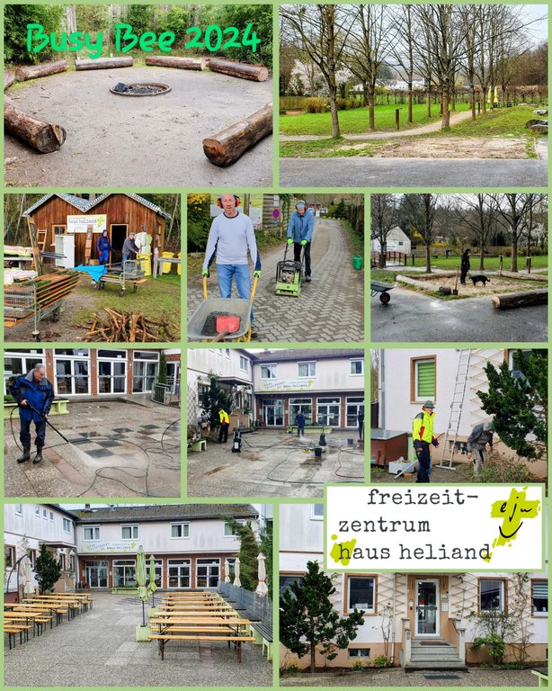 Evangelisches Jugendwerk Hessen e.V.: Busy Bee Day am 5. April in Haus ...