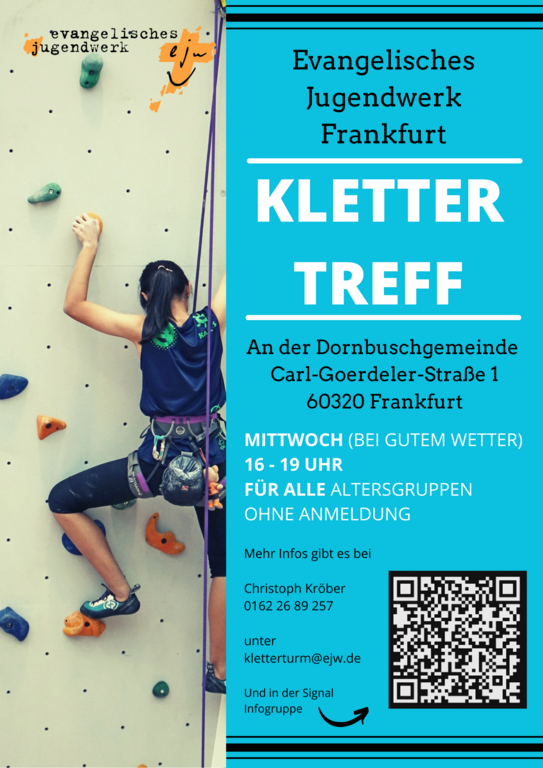 Evangelisches Jugendwerk Hessen e.V.: Der EJW Kletterturm eröffnet die ...